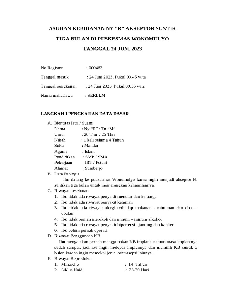 Askeb KB Serli | PDF