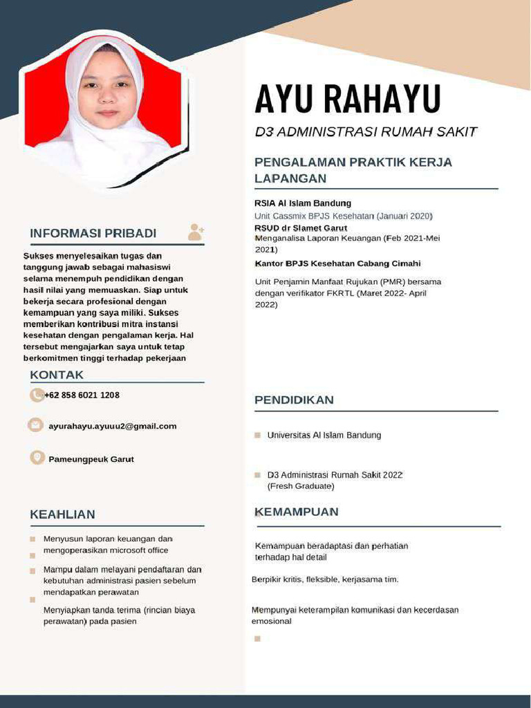 Ayu Rahayu - Library Staff | PDF