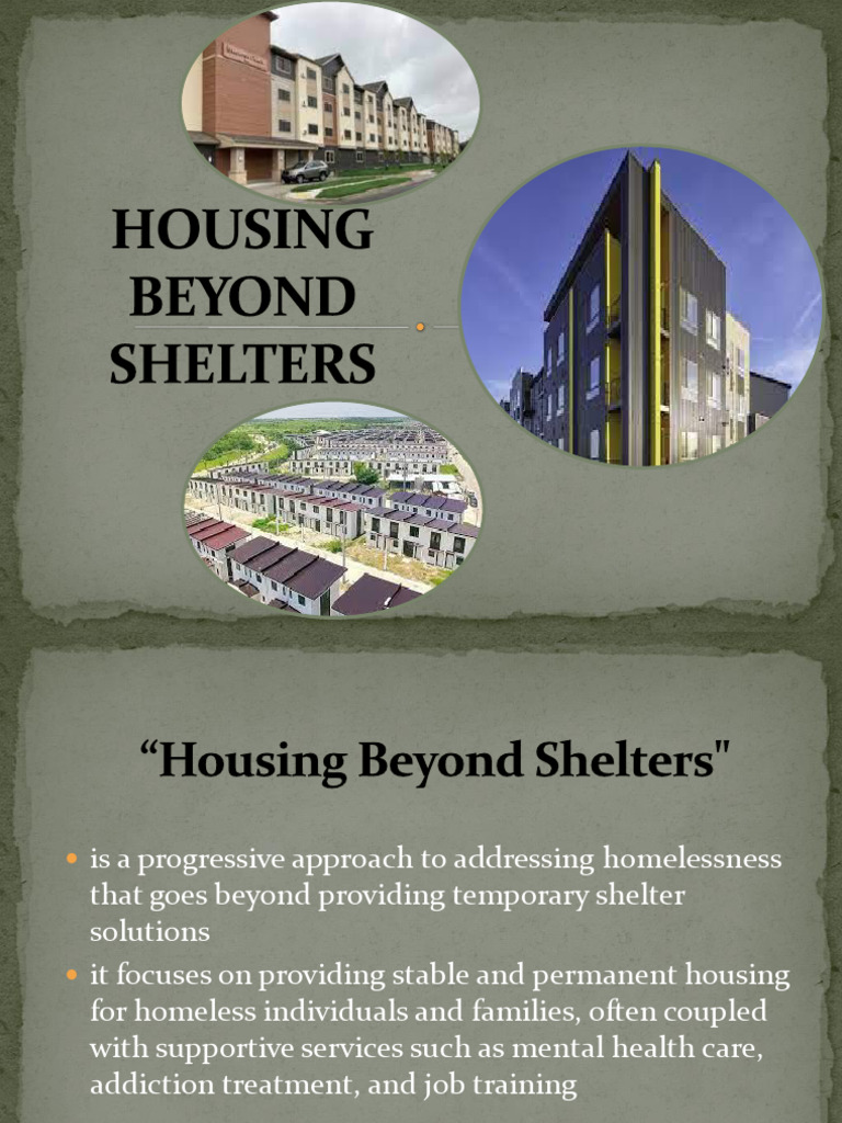 Housing Beyond Shelters Report | PDF