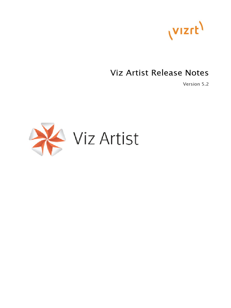 Viz Artist RN 5.2 | PDF