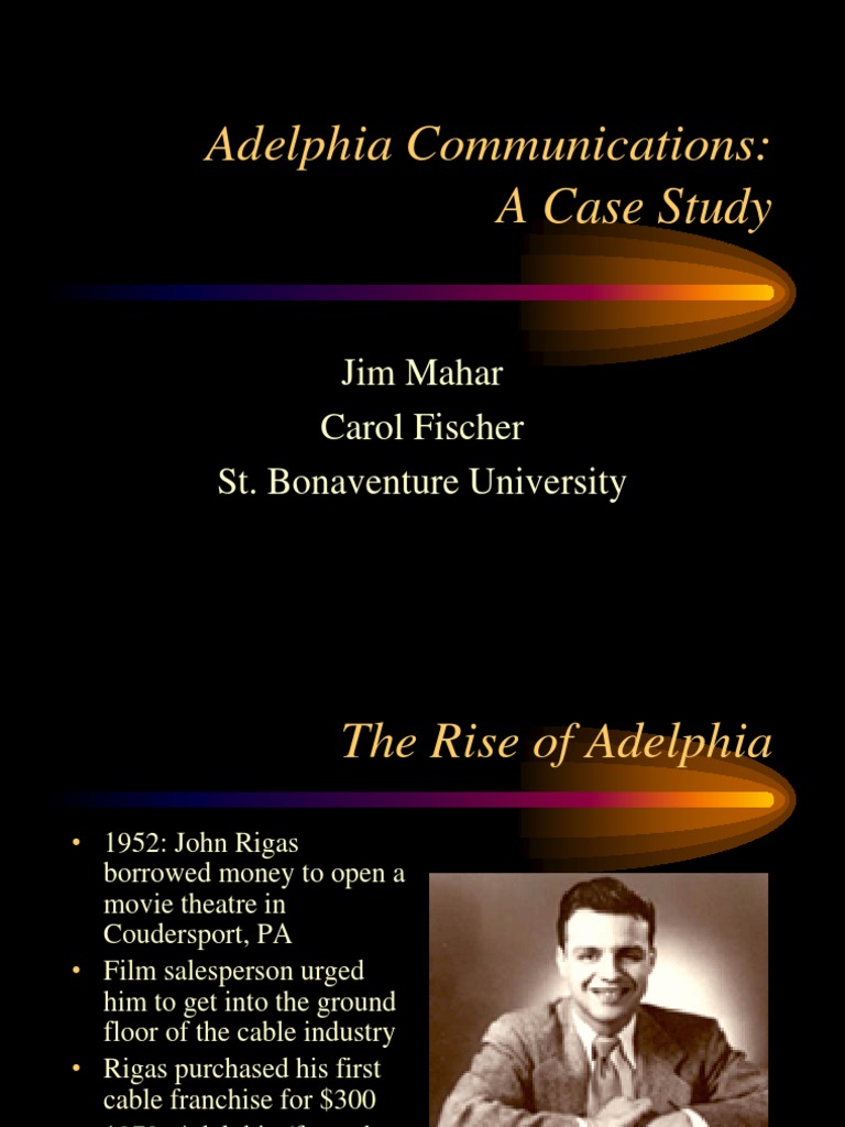 Adelphia Communications | PDF