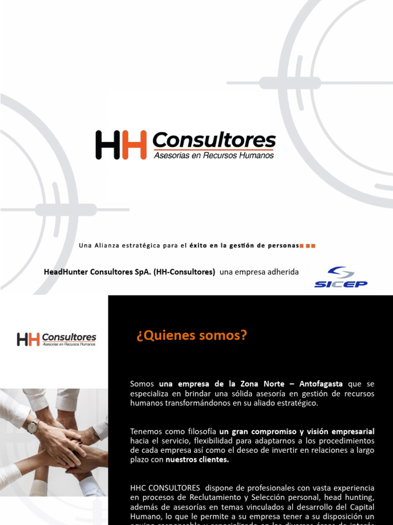 Presentacion Servicios HH Consultores | PDF