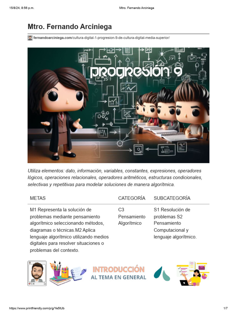 Mtro. Fernando Arciniega C | PDF