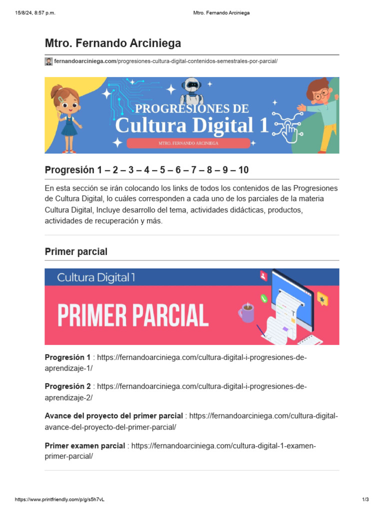 Mtro. Fernando Arciniega E | PDF