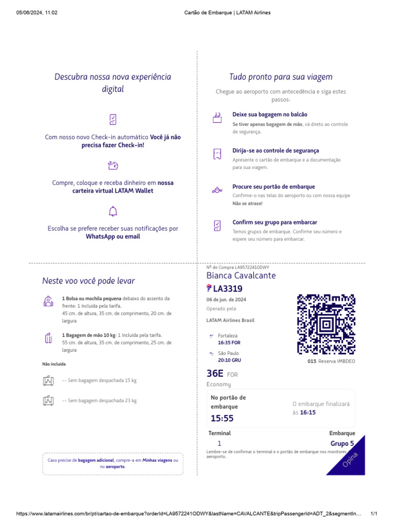 Cartão de Ee BIANCA | PDF