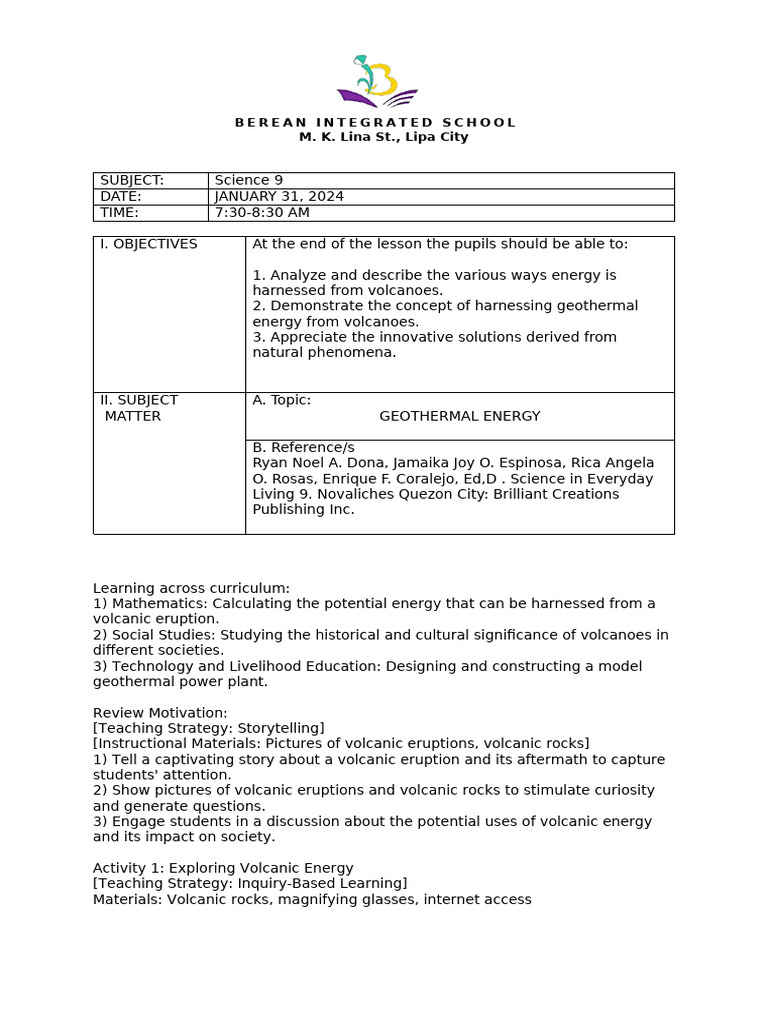 1.4 Geothermal Energy | PDF