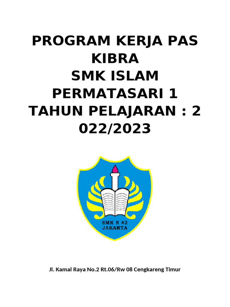 Program Kerja Paskibra | PDF