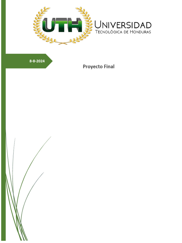 Proyecto Final Grupo3 | PDF
