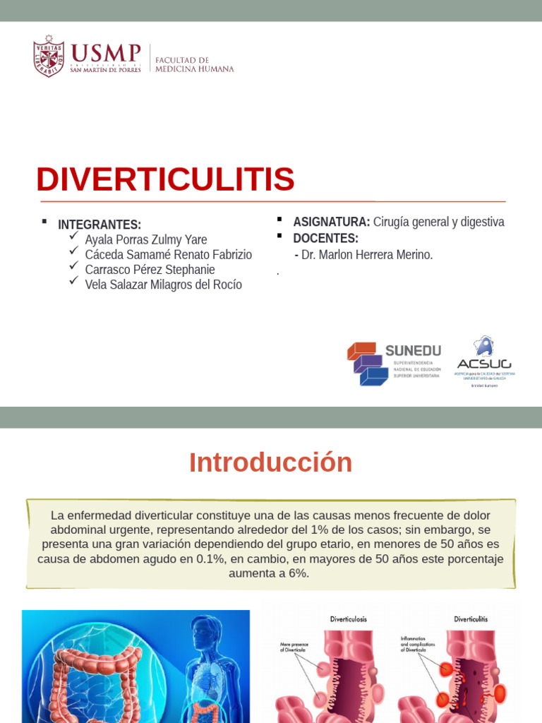 t22 - Grupo A - Seminario Diverticulitis. | PDF