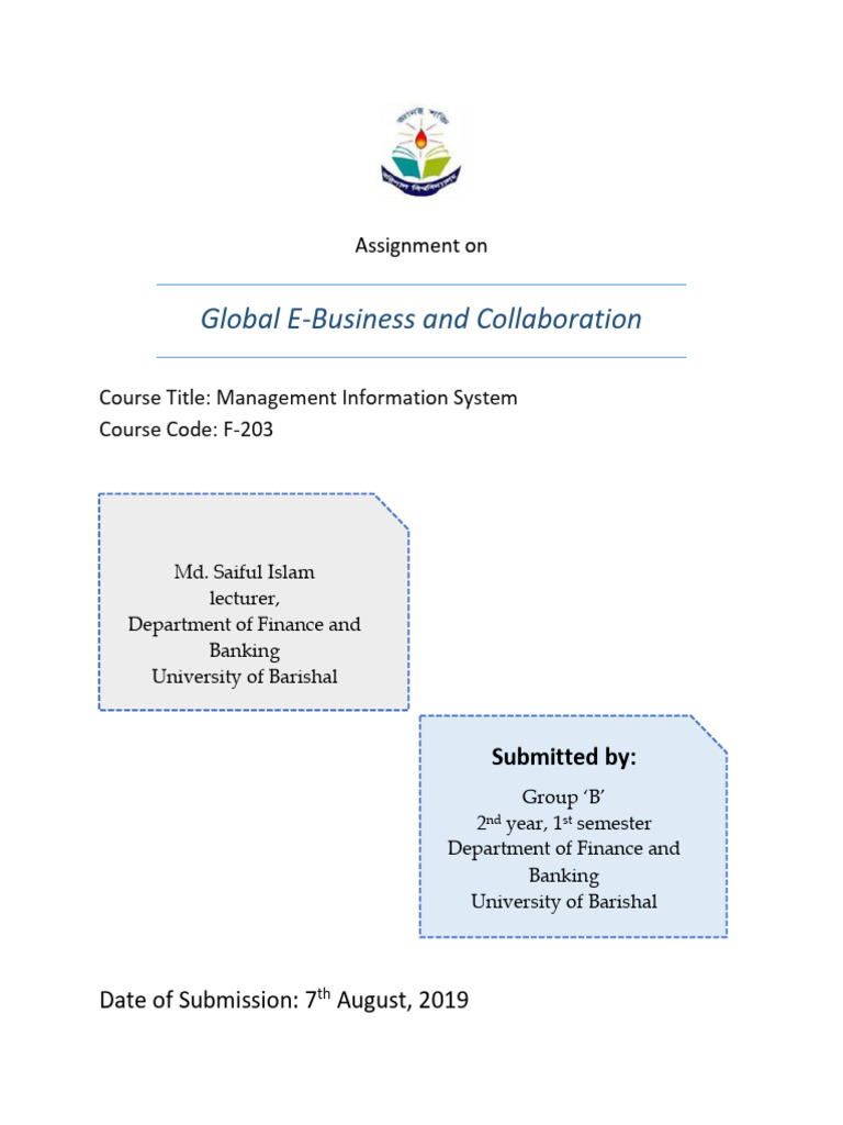 MIS Chapter 2 (Group B) PDF | PDF