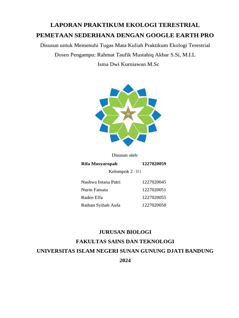 Laporan Praktikum Ekologi Terestrial 2 | PDF