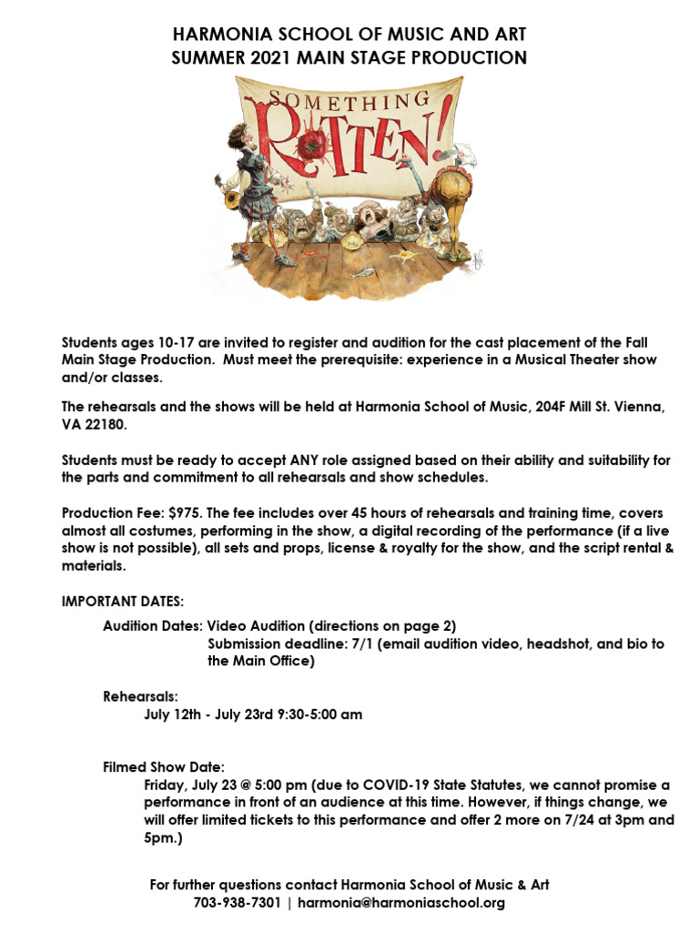 Mahim Bora Audition for Something Rotten | PDF | Audition | Actor
