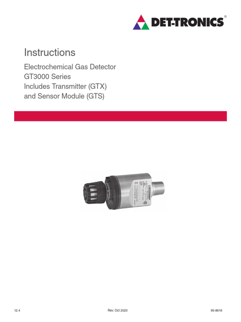 95 8616 12.4 (GT3000 Instruction Manual) | PDF