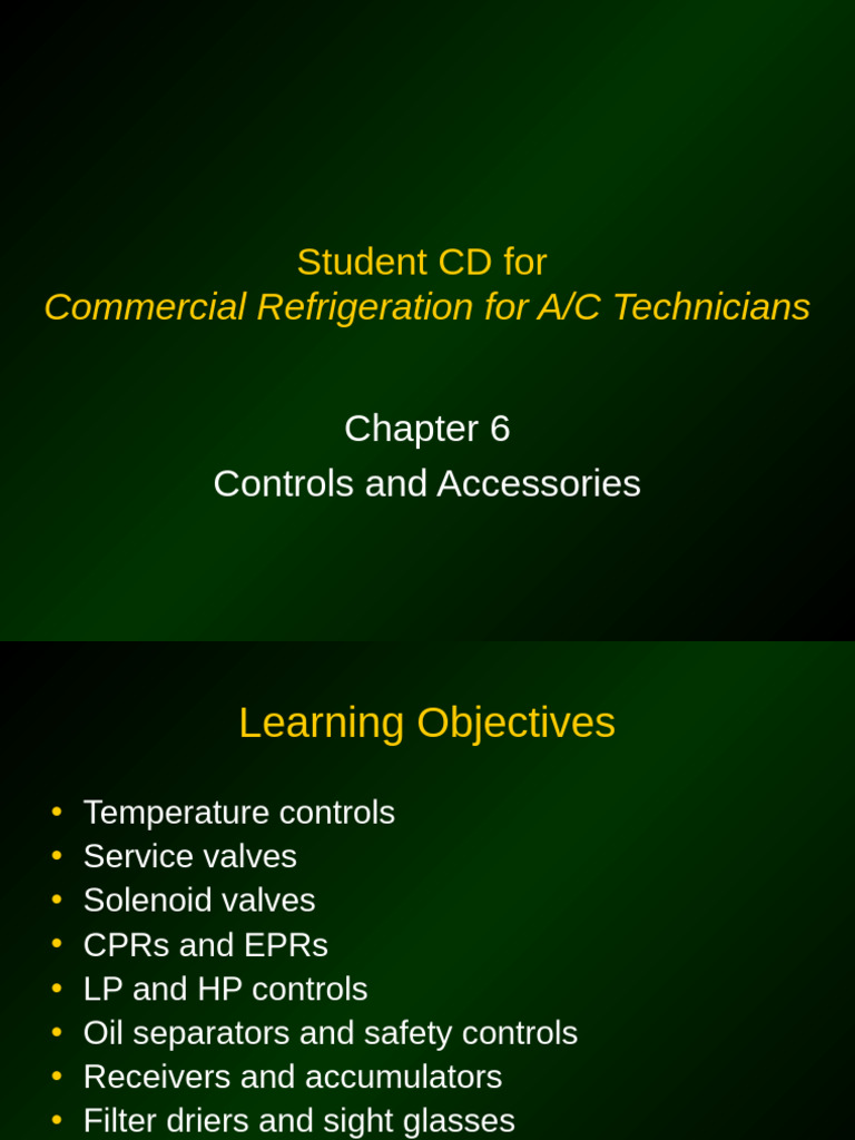 Chapter 06 - Controls and Accessories | PDF