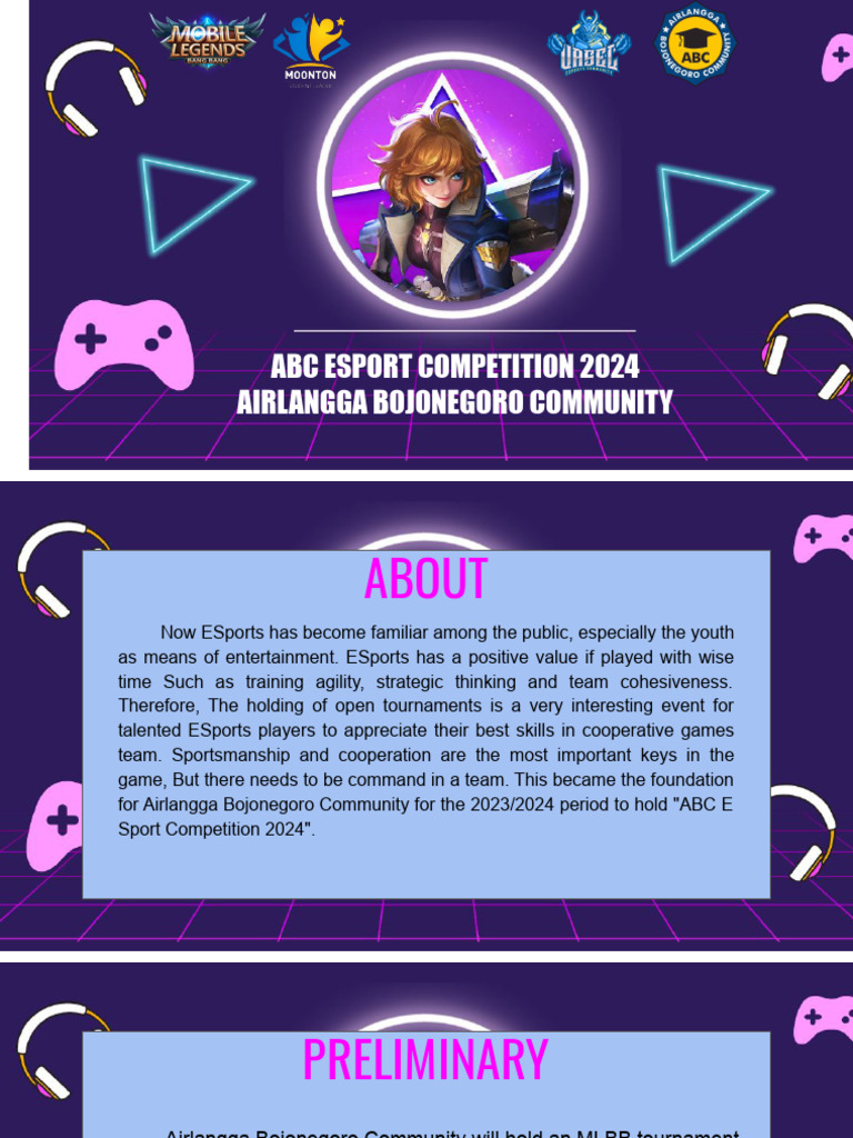 ABC ESPORT COMPETITION 2024 - Proposal Submission | PDF