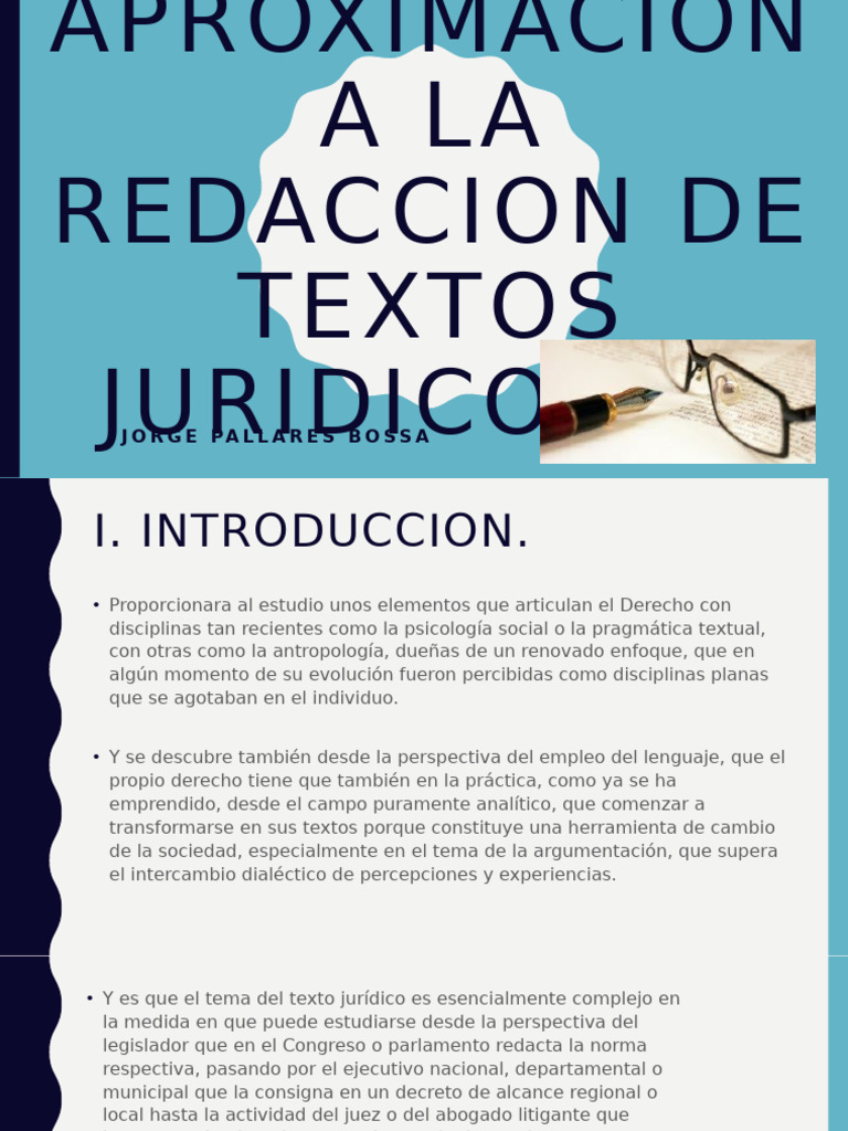 Aproximacion A La Redaccion de Textos Juridicos | PDF