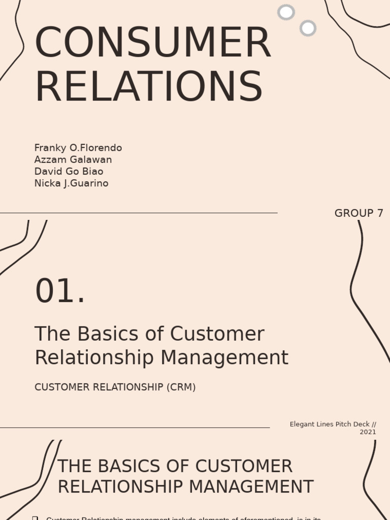 Elegant Lines Pitch Deck Variant Orange | PDF