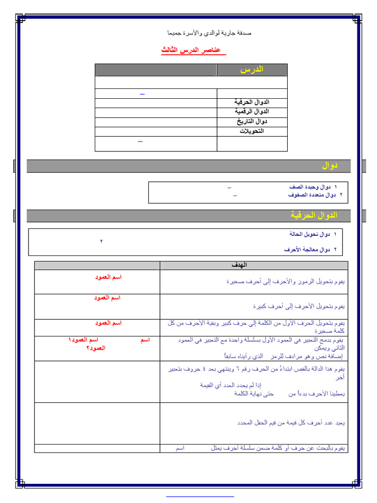 LESSON - 3 - SQL Functions | PDF