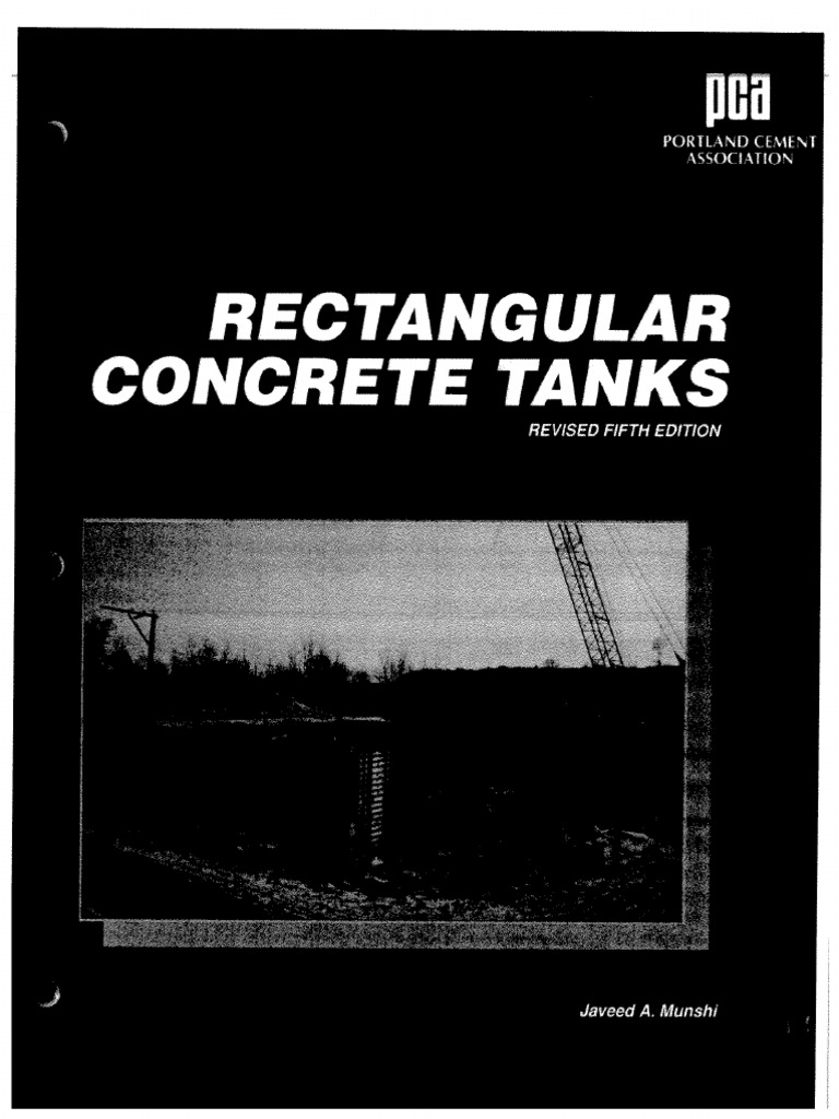 PCA TABLE - Design - Rectangular - Tanks | PDF