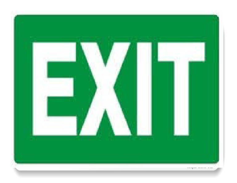 Entrance Exit Signage | PDF