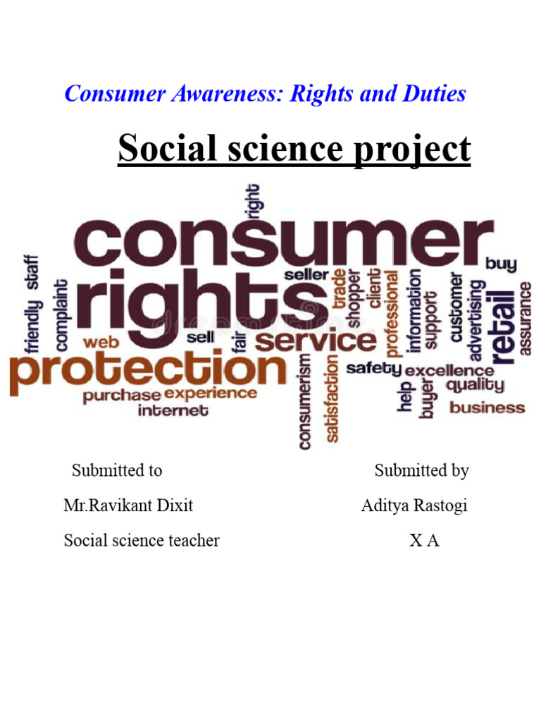 Consumer Awareness - Rights and Duties | PDF