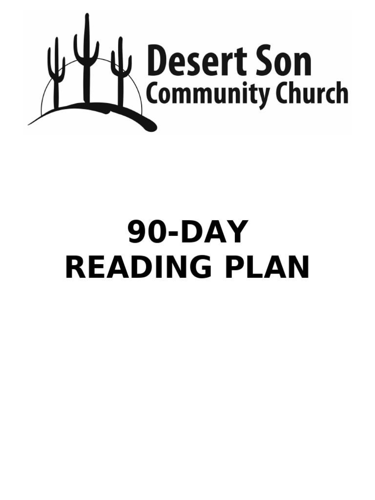 90-Day Bible Reading Plan | PDF