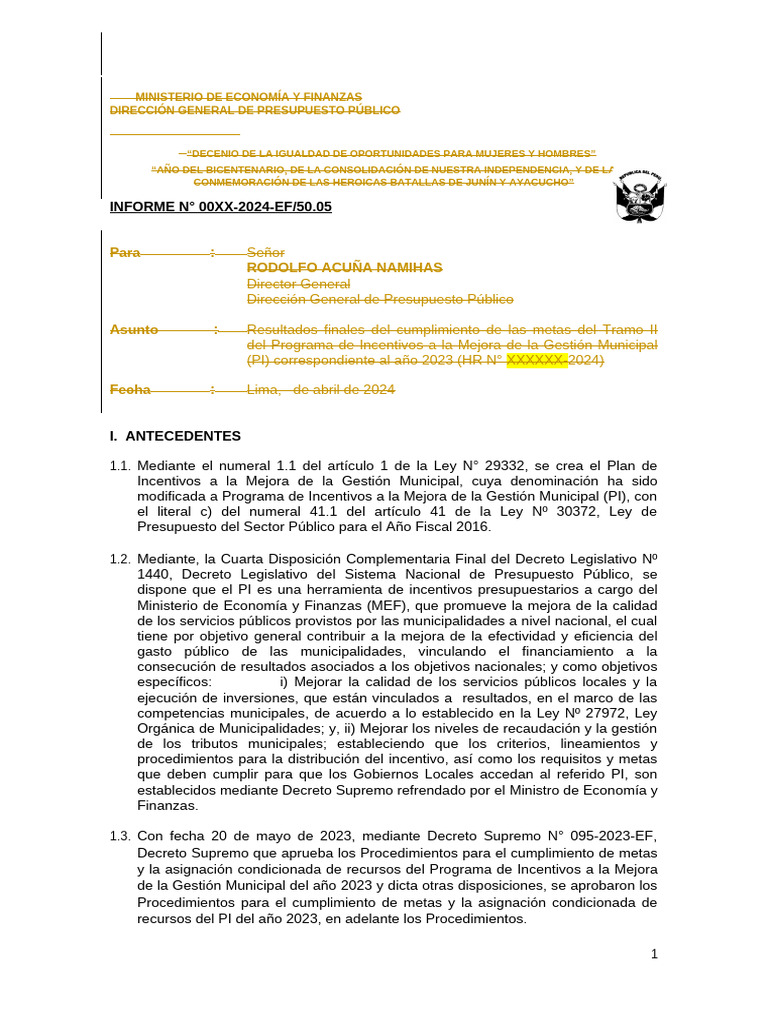 Informe - Resultados Finales | PDF