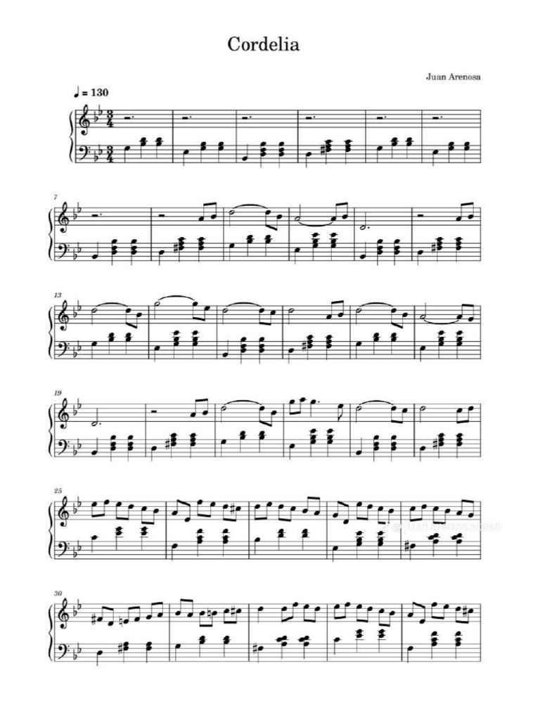 CORDELIA (Juan Arenosa) | PDF