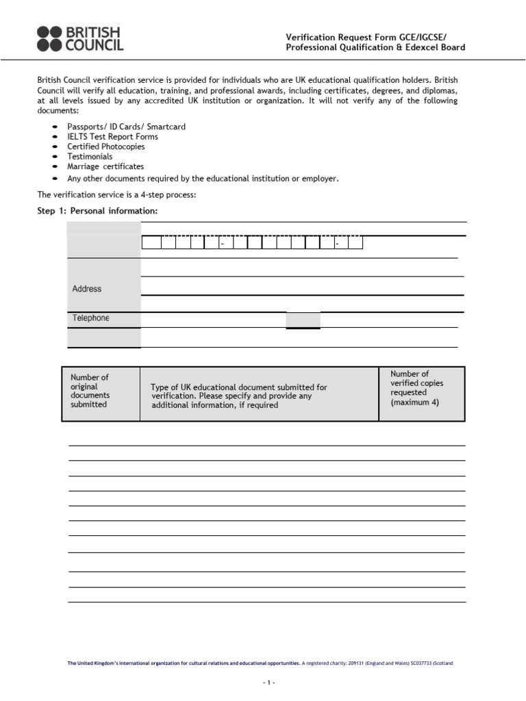 Verification Form 2024 0 Pdf