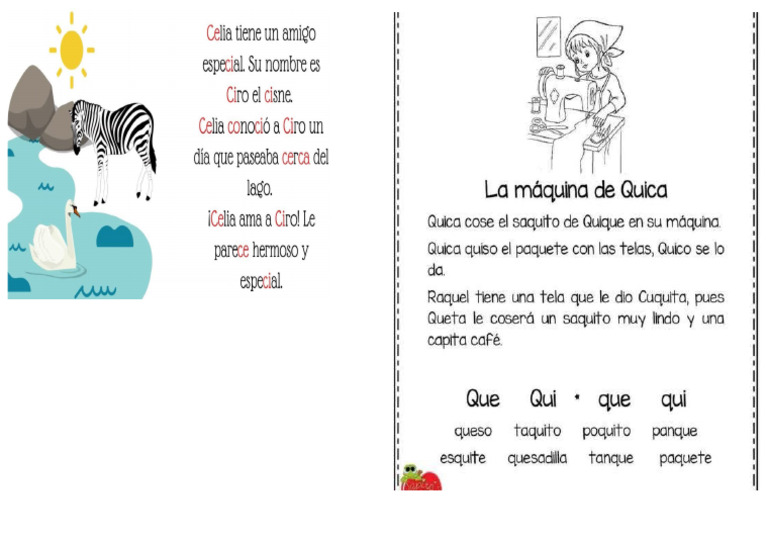 Ce, Ci, Que, Qui | PDF