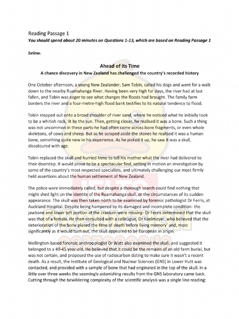 Full Reading 8.8 | PDF