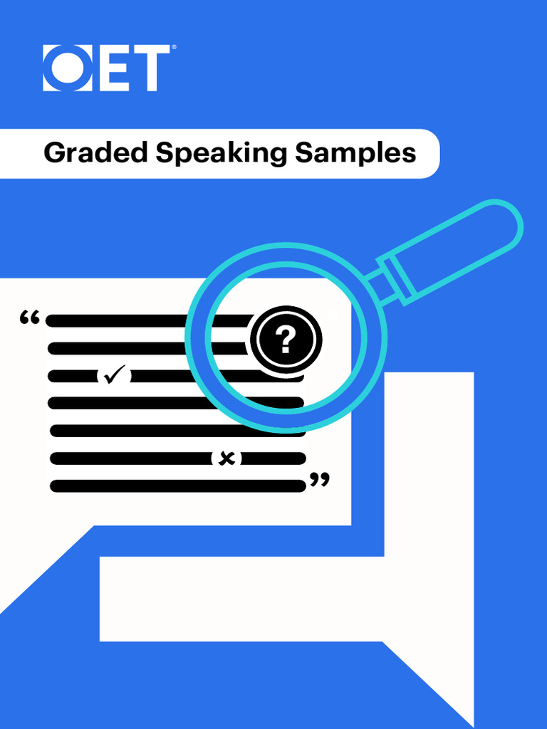 Graded Candidate Samples Speaking Booklet | PDF