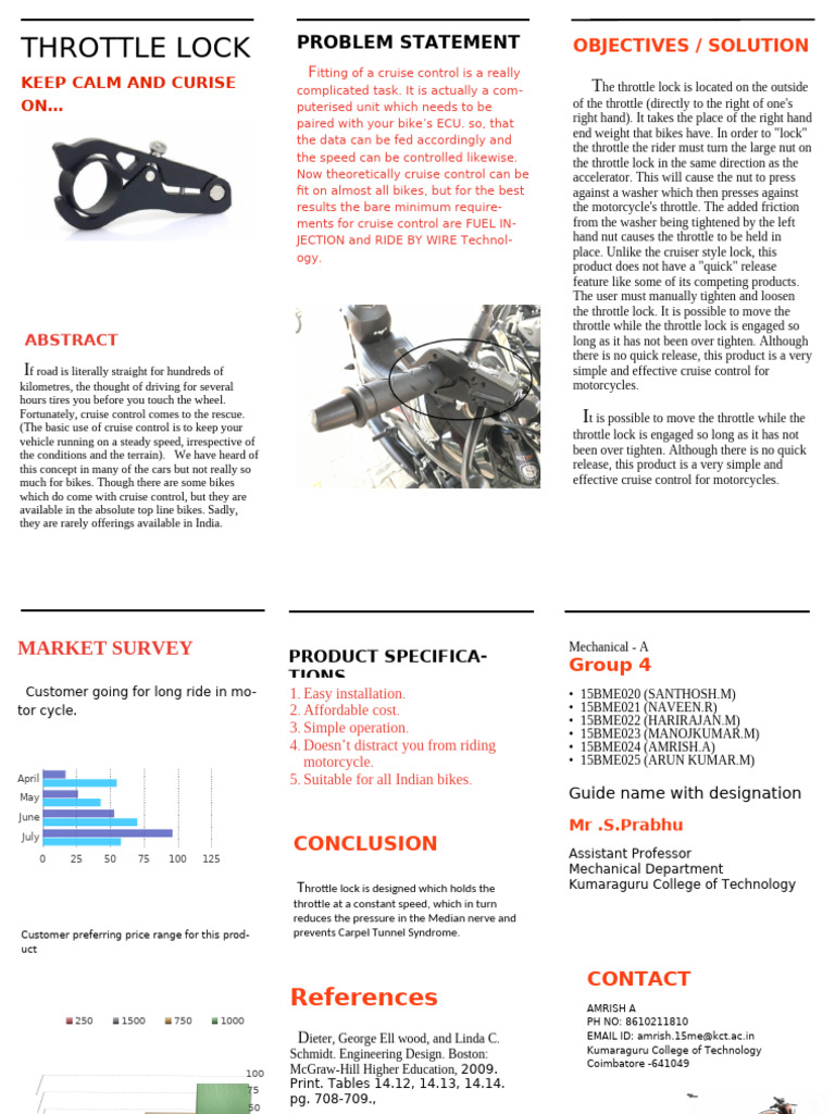 Throttle Lock | PDF