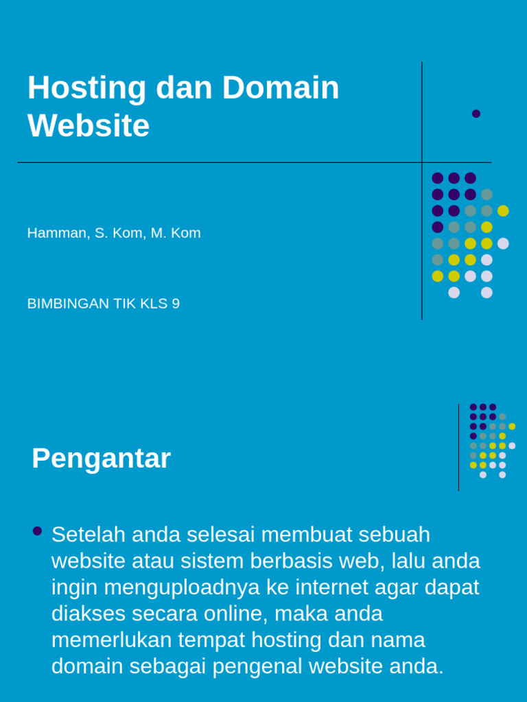 Domain Dan Hosting | PDF
