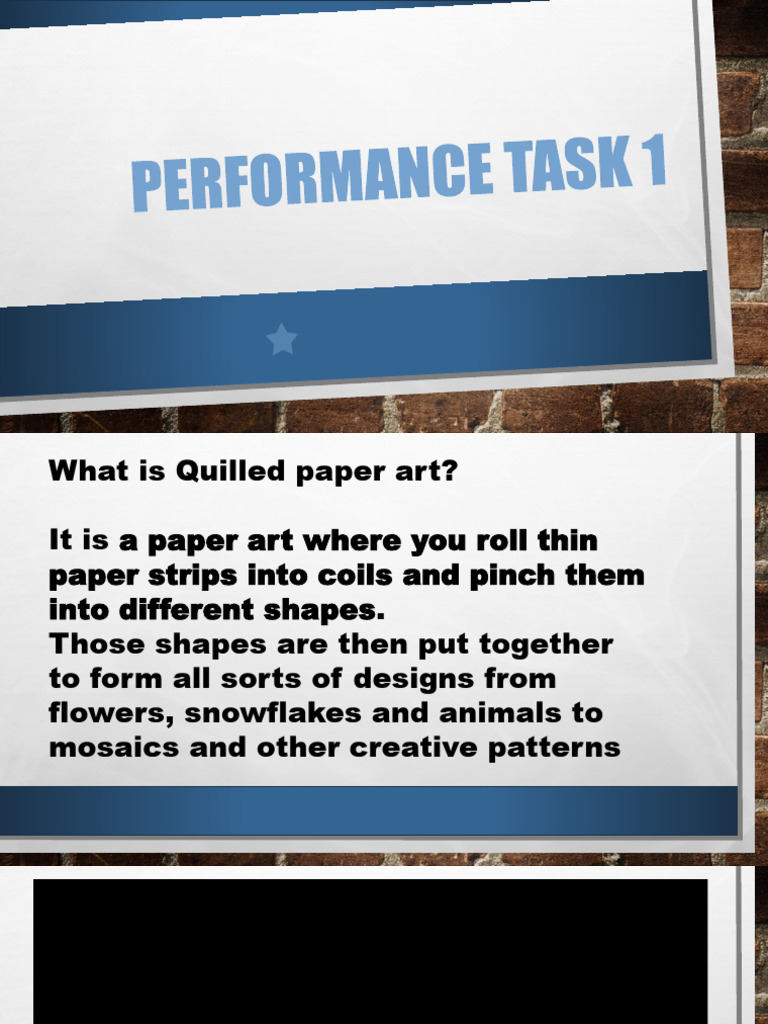 Performance Task 1 | PDF