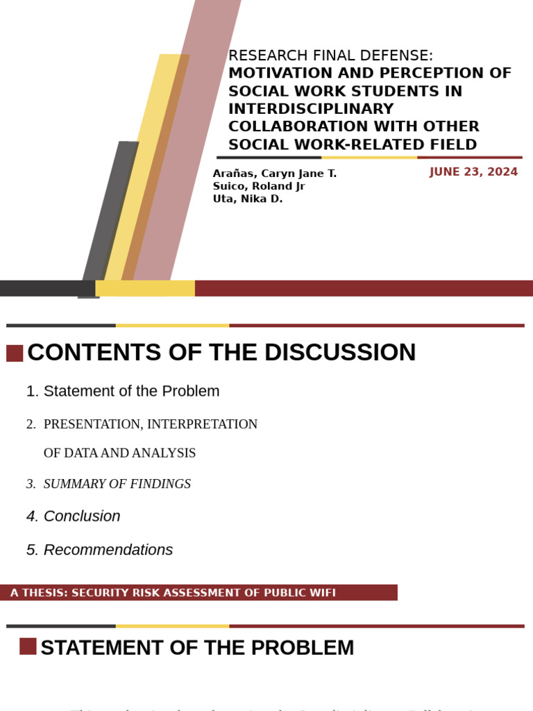 Final Defense | PDF