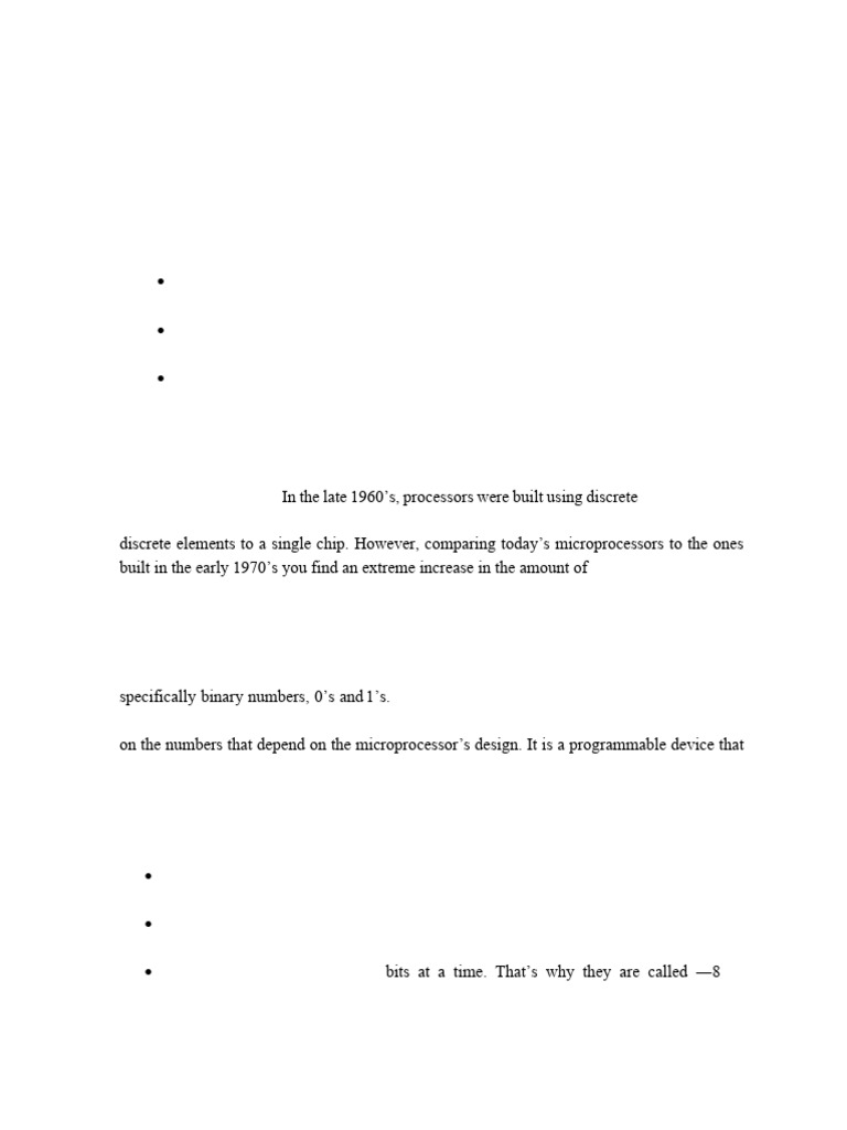 Unit 1 8085 | PDF | Central Processing Unit | Microprocessor