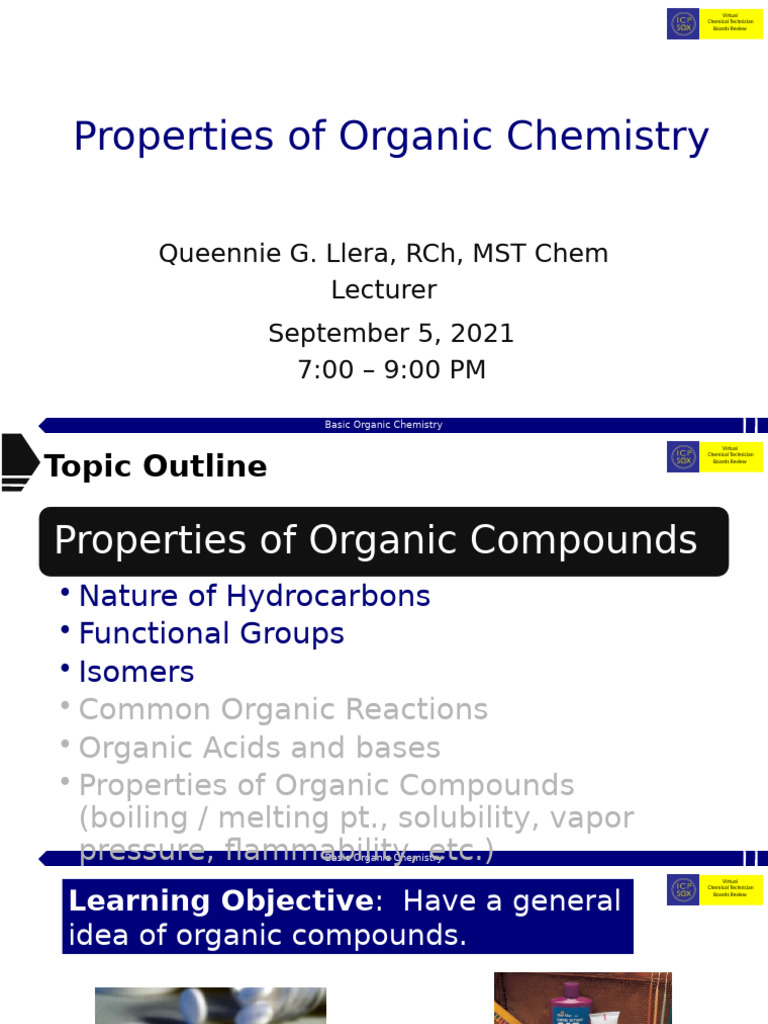 1 Basic Organic Chemistry Part 2 | PDF