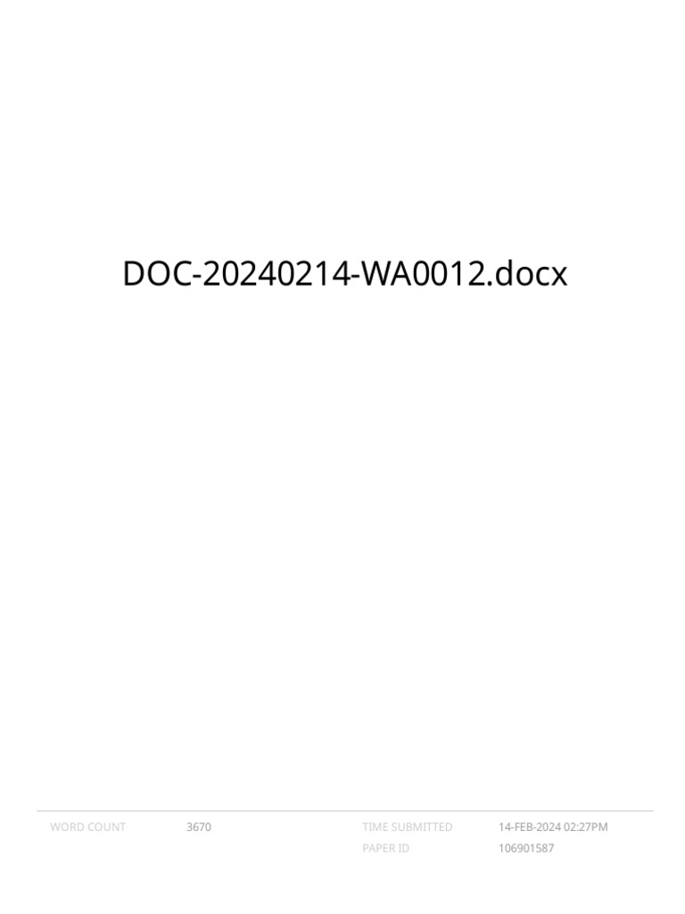 WA0012 Docx | PDF