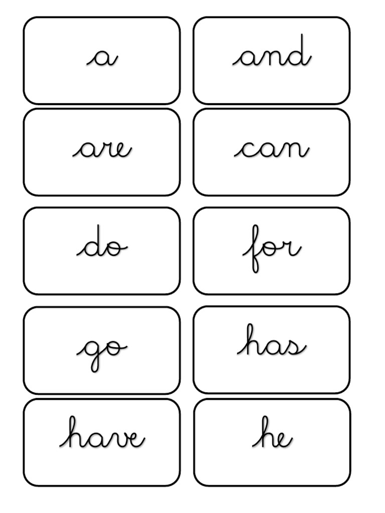 HFW S First Grade 2 | PDF