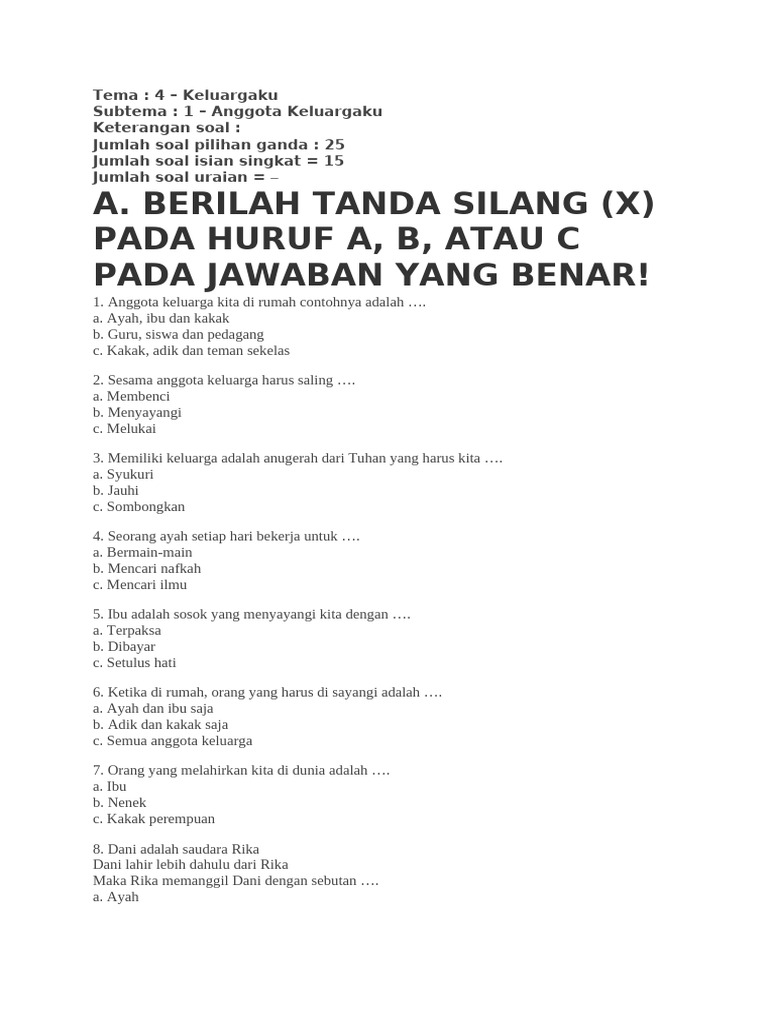 Tema4 Soal | PDF