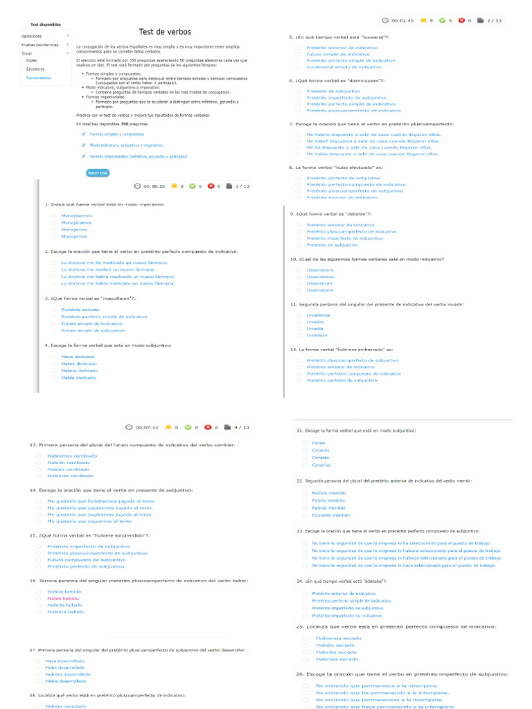 Cuestionario Anahi | PDF