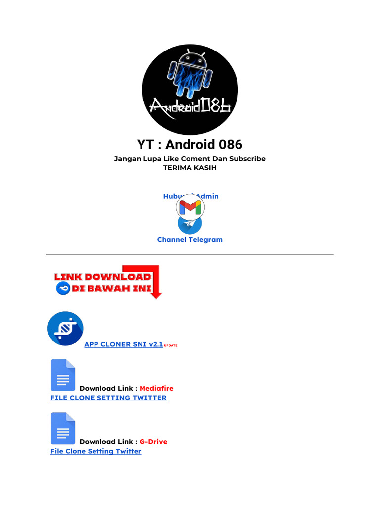 YT _ Android 086 ( App Clone SNI ) | PDF