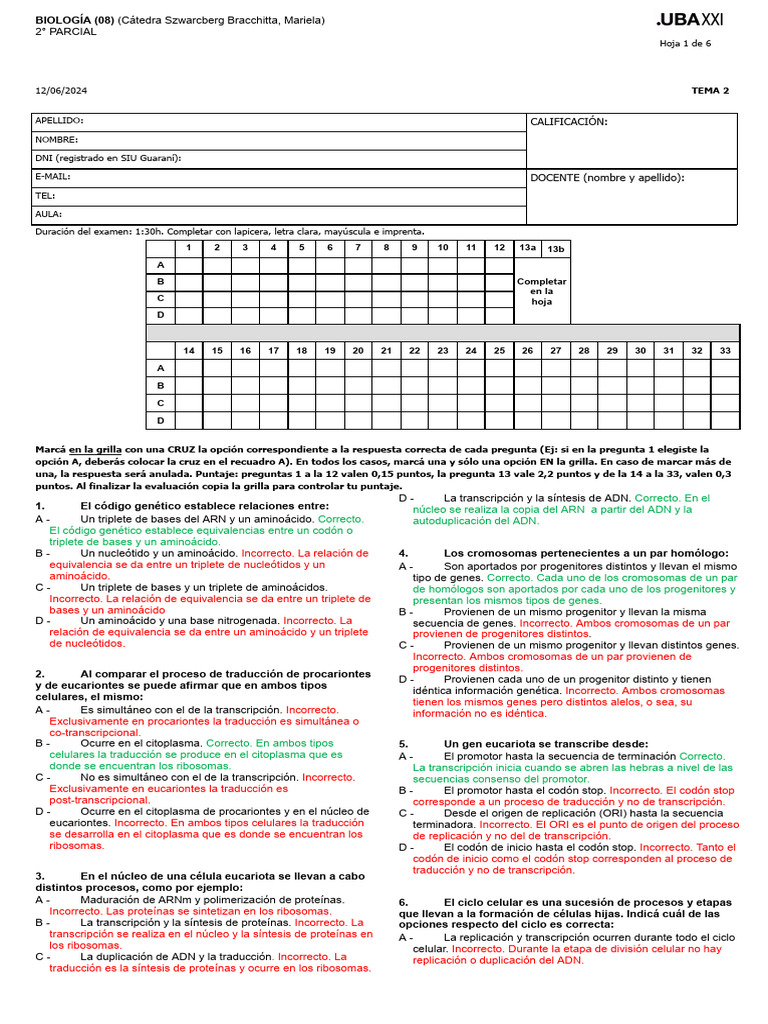 2P1C 2024 Tema2 Claves | PDF