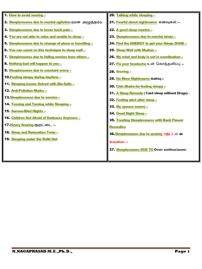 Sleep Tonic 36 | PDF