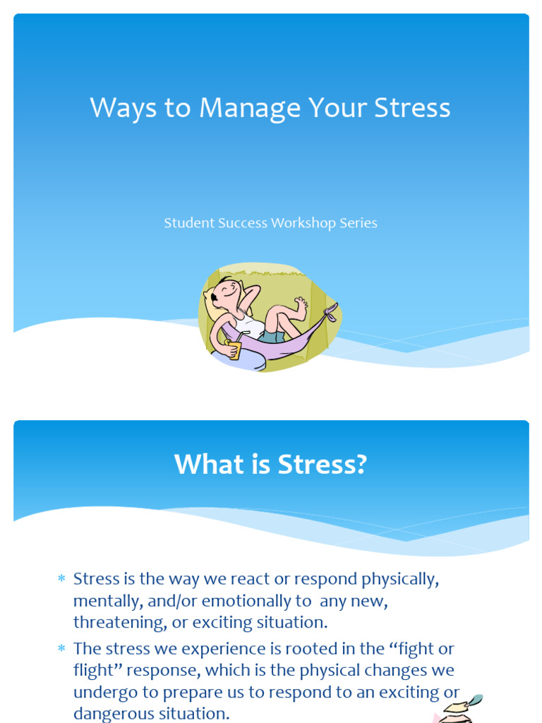 Stress-Management 1 | PDF