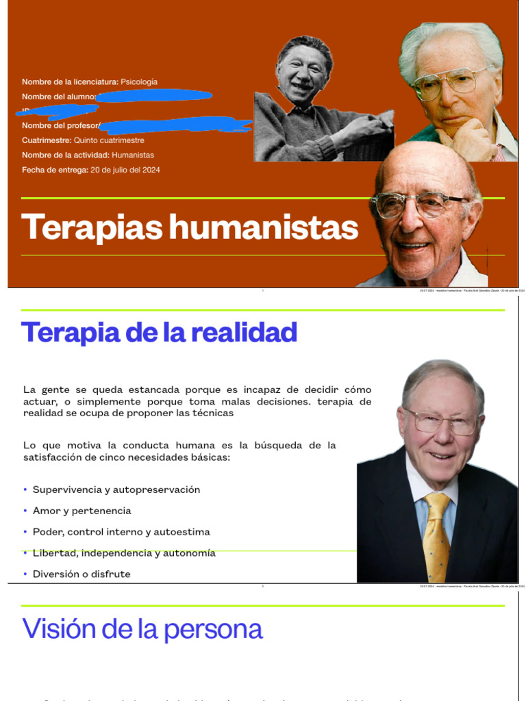 Modelos Humanistas | PDF