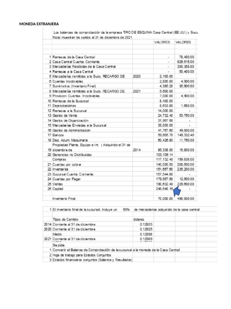 Resolución Caso Práctico, ME, Sesión 2, Taller EFC | PDF