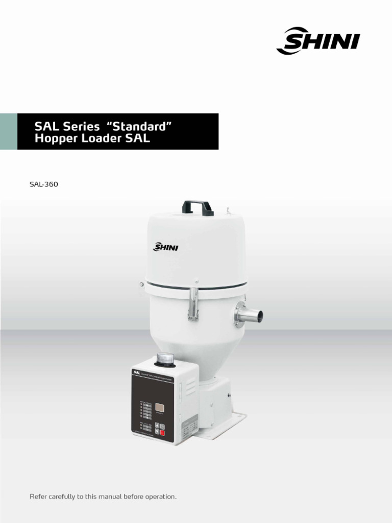 "Standard" Self Contained Hopper Loaders - SAL | PDF
