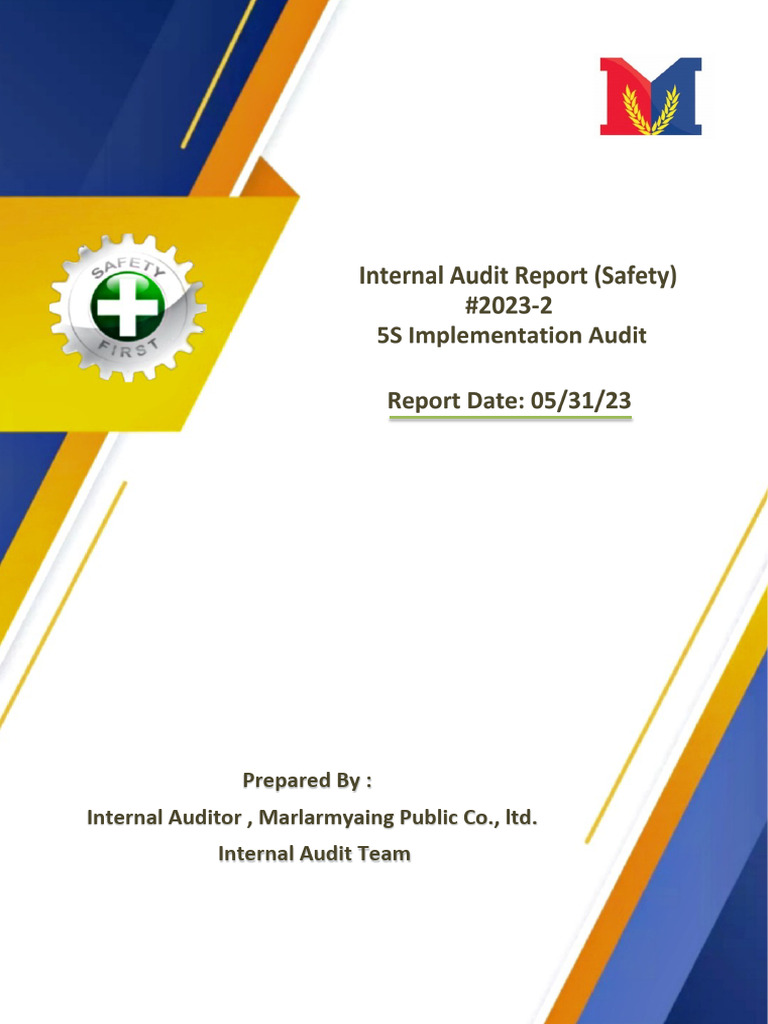 5S Implementation Audit Report #2023-2 (Safety Report) | PDF